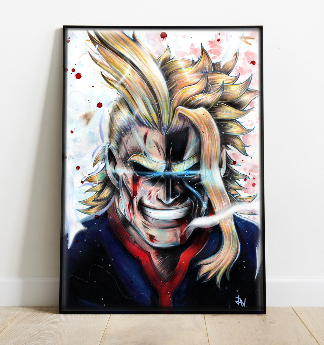 All Might PRINT – Drawin.shop