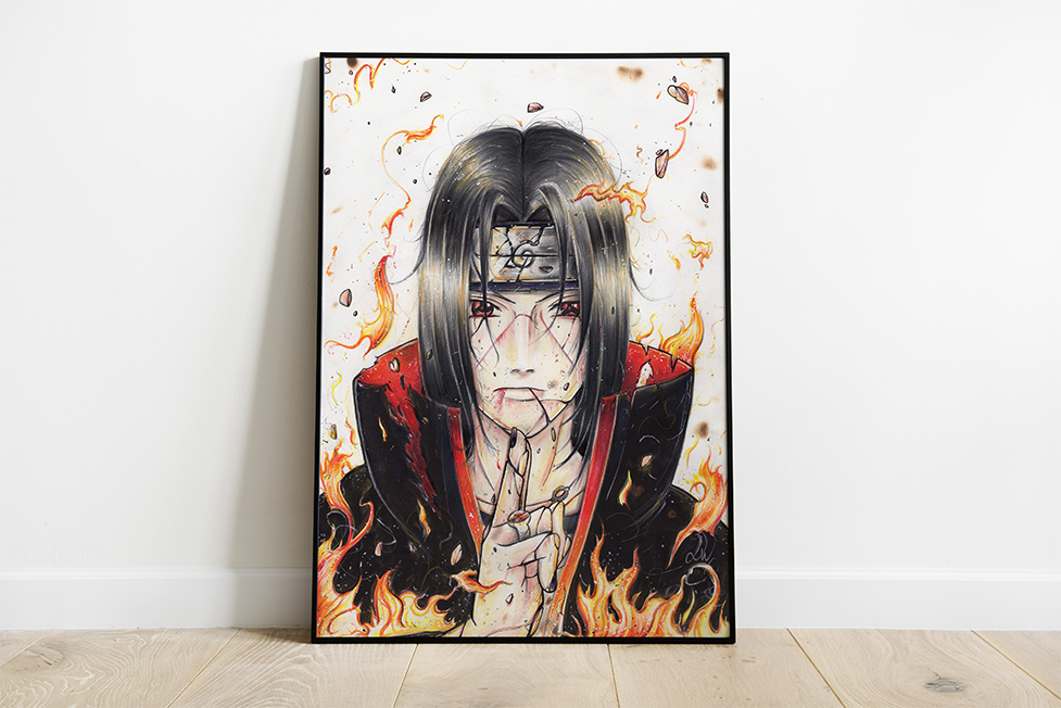 " Itachi Uchiha " Print – Drawin.shop