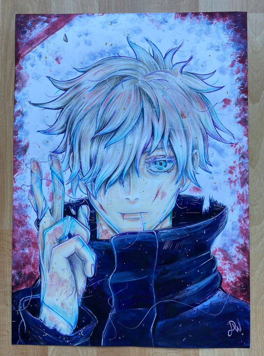 "Satoru Gojo" – Drawin.shop